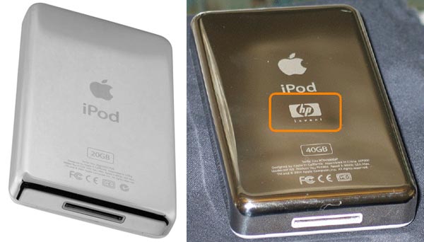 iPod from HP: ecco il marchio di HP - macitynet.it