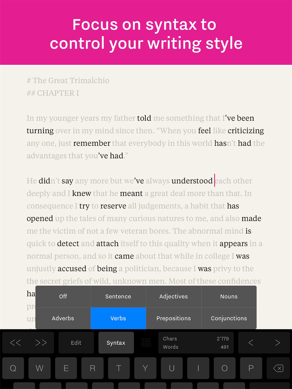 Writer Pro: editor di testi professionale e innovativo per Mac e iOS ...