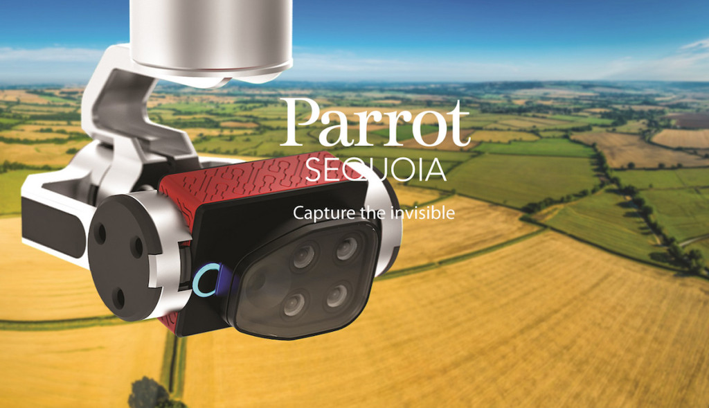 Parrot Sequoia per l’agricoltura: sensore hi-tech per tutti i droni ...