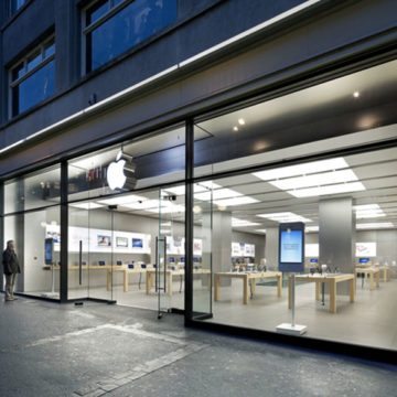 Apple Store Marghera: una cortina nera dentro al centro commerciale Nave De Vero - Macitynet.it