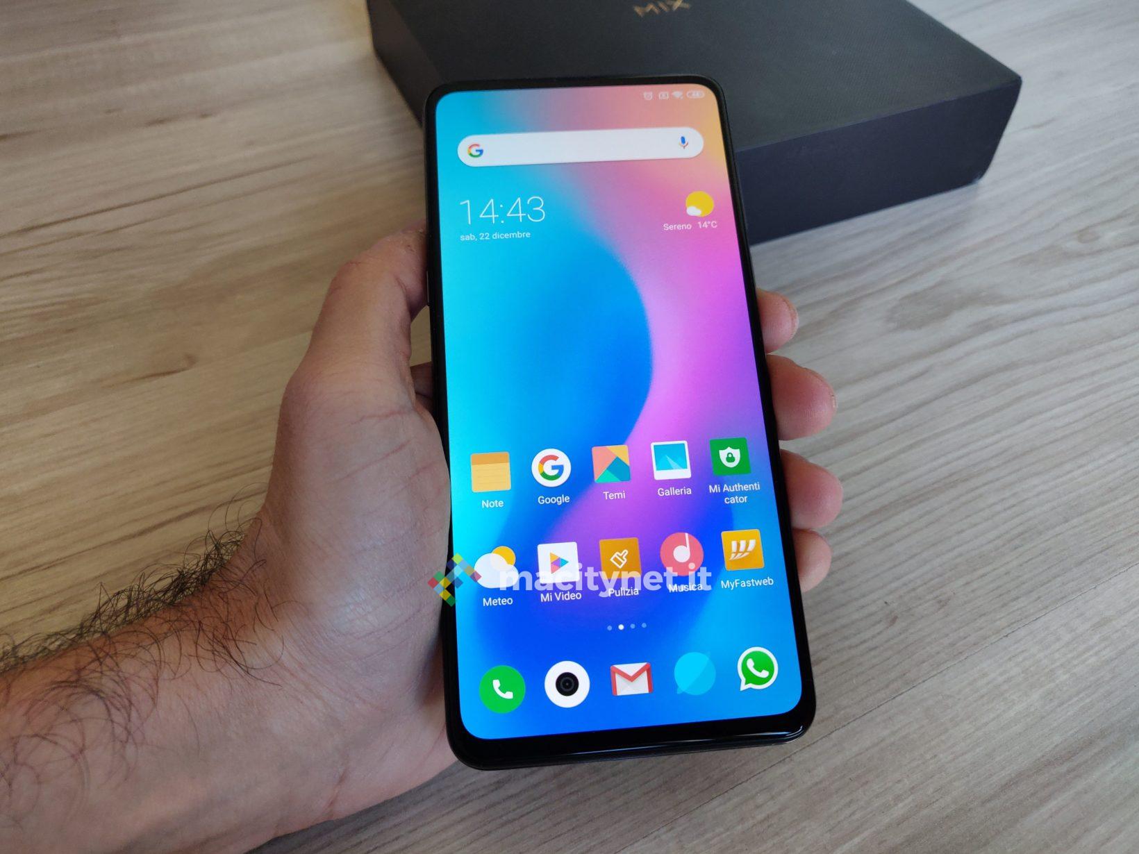 Recensione Xiaomi Mi Mix 3: lo smartphone senza notch, ma con la "slitta" - macitynet.it