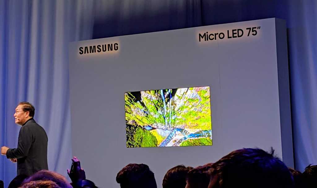 Al CES 2019 Samsung svela i nuovi schermi Micro LED: The Wall da 219 ...