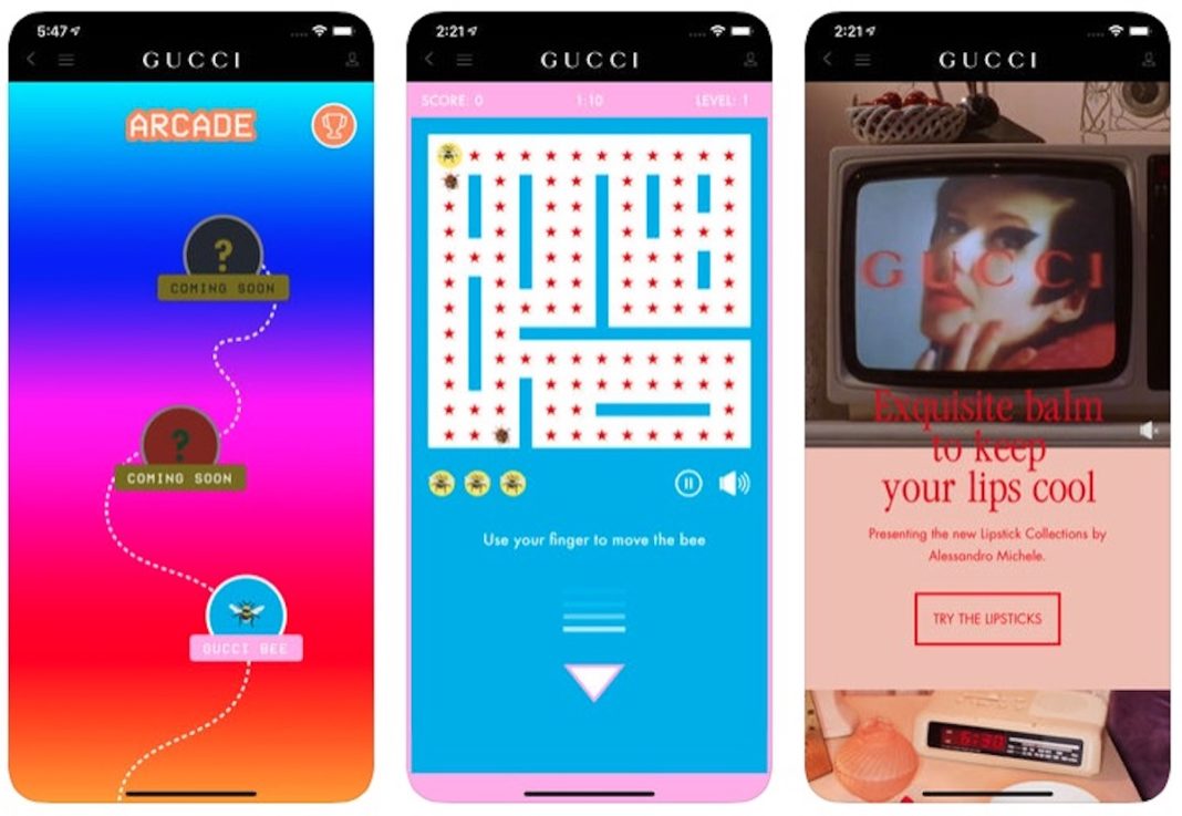 Le scarpe di Gucci si provano in realtà aumentata con l'app Gucci per ...