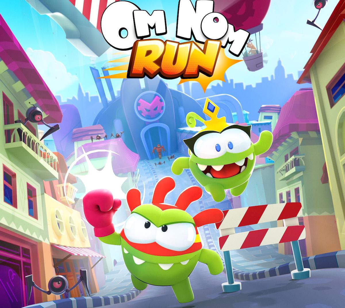 Om Nom: Run, il ritorno di un'icona in un runner gratuito per iPhone e ...