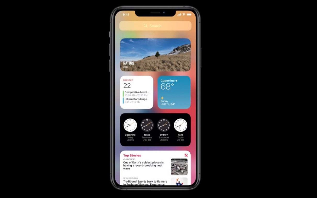 Widget con iOS 14 e iPadOS 14: basta un colpo d'occhio per avere tutte ...
