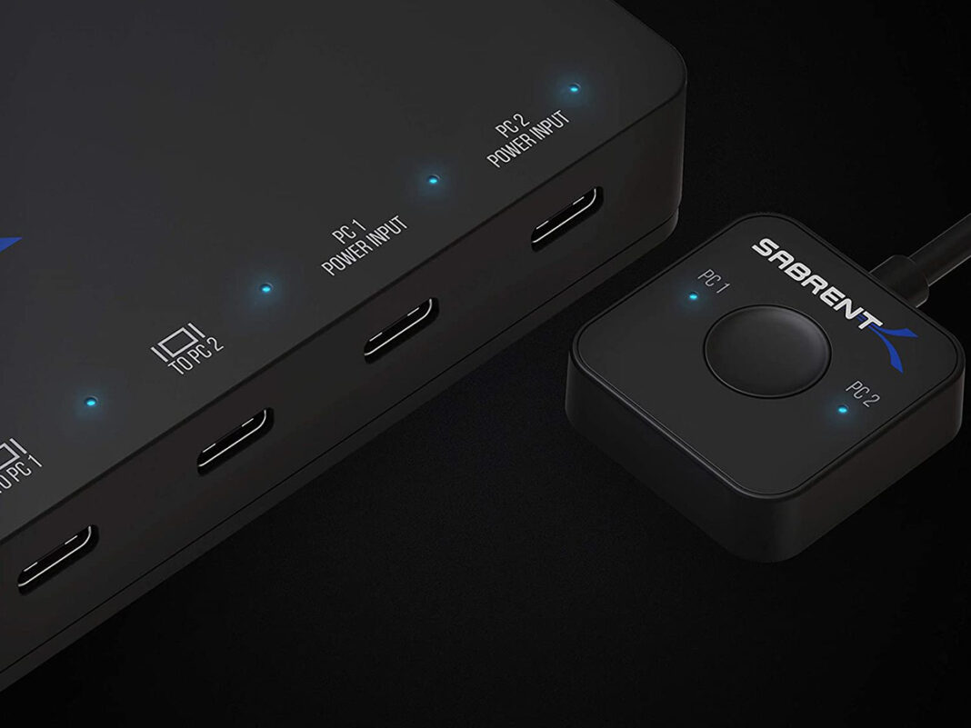 Recensione Sabrent Switch KVM USB Tipo C, controllo hardware di due ...