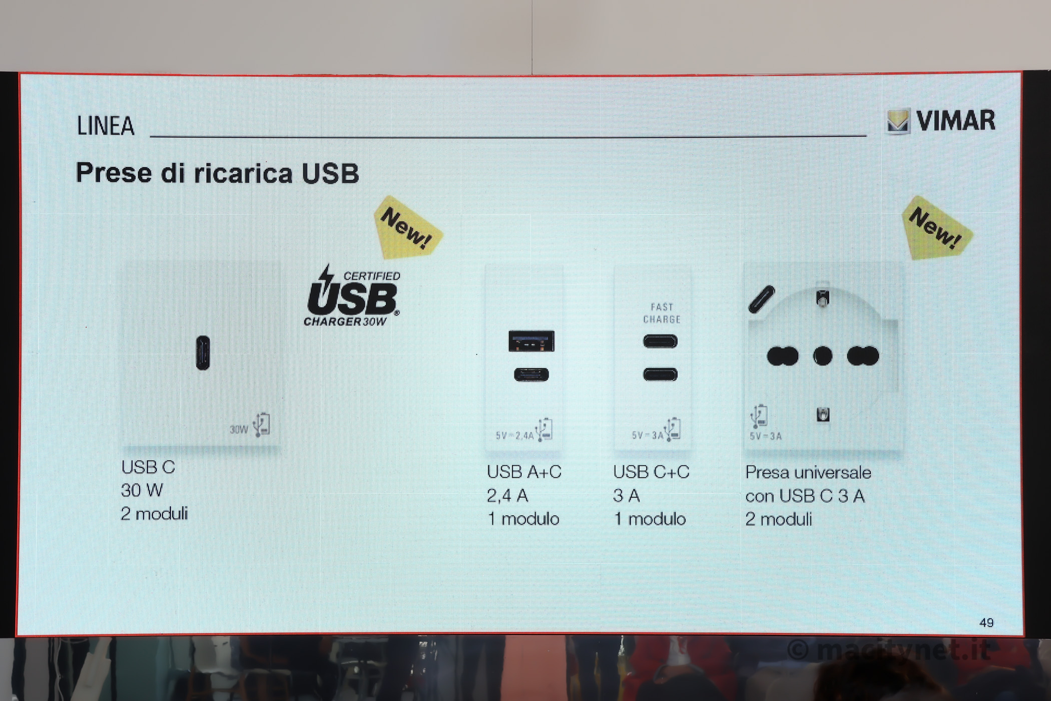 Vimar Linea, la nuova serie civile di design nasce già smart - macitynet.it