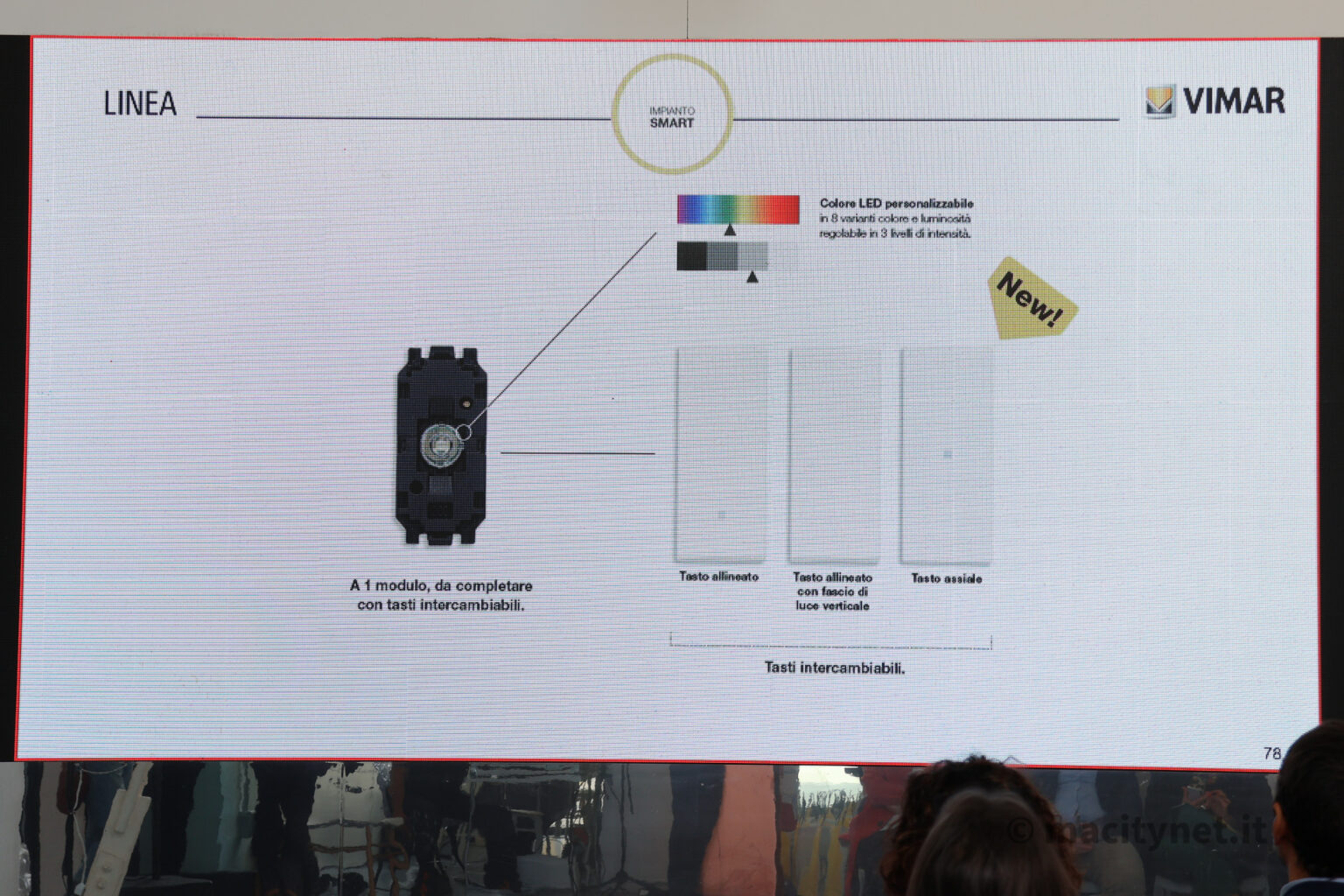 Vimar Linea, la nuova serie civile di design nasce già smart - macitynet.it