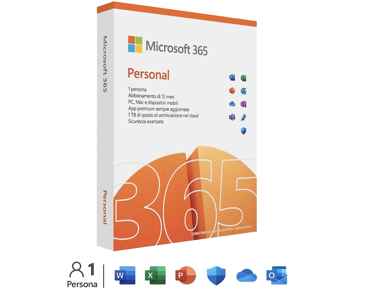 Black Friday, tutte le app Office di Microsoft 365 Personal a 44,99 € - macitynet.it