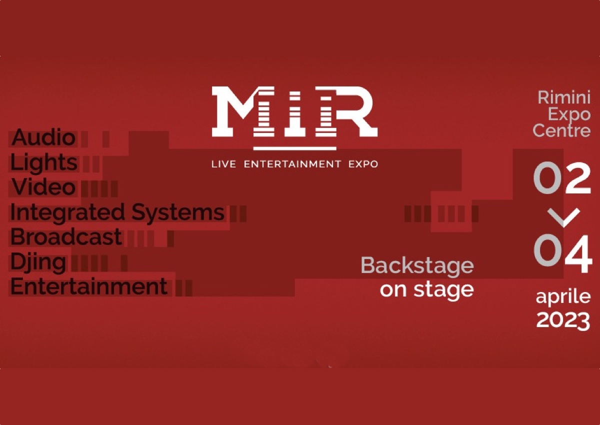 MIR 2023, la fiera audio video Pro a Rimini dal 2 Aprile con una nuova formula - macitynet.it