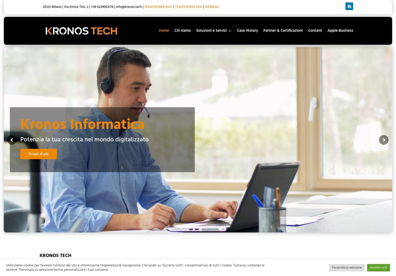 Mettersi il Mac in azienda? Zero pensieri con Kronos.tech - macitynet.it