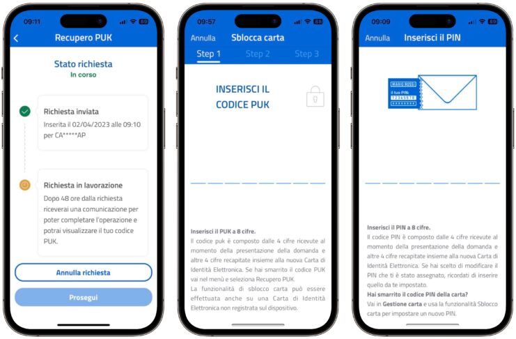 Come recuperare il PIN e il PUK della Carta di Identità elettronica ...