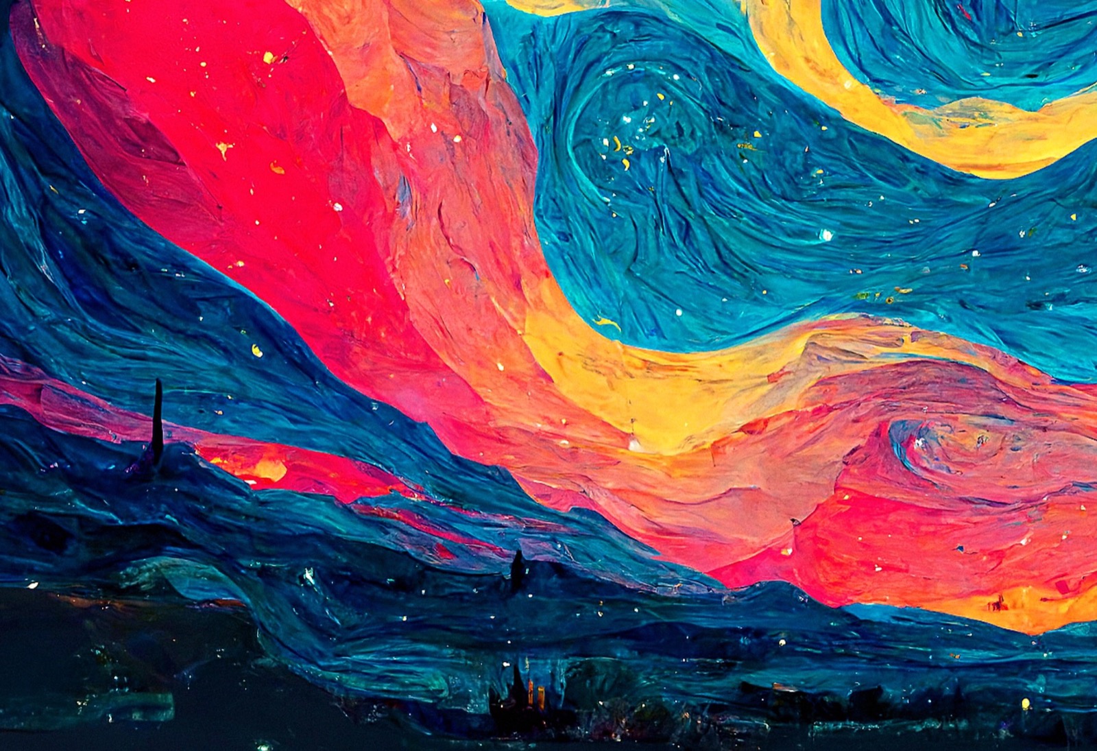 Spettacolari sfondi AI stile Van Gogh per Mac, iPhone e iPad - macitynet.it