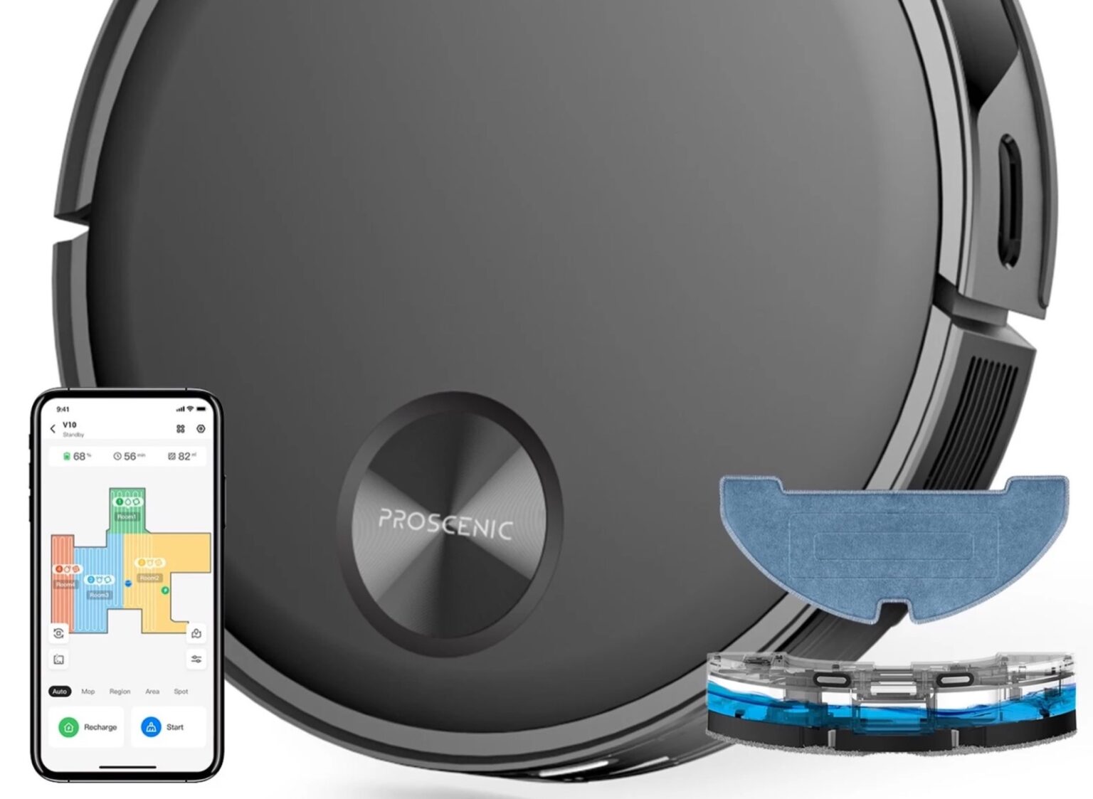 L'aspirapolvere robot Proscenic V10 mappa la casa, ora a metà prezzo - macitynet.it