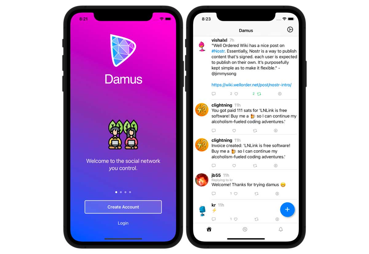 Apple non gradisce l'app Damus, social sostenuto dal fondatore di ...