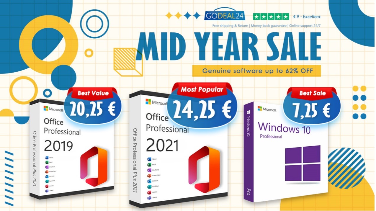Office 2021 e licenze Windows a vita da 7 euro su GoDeal - macitynet.it