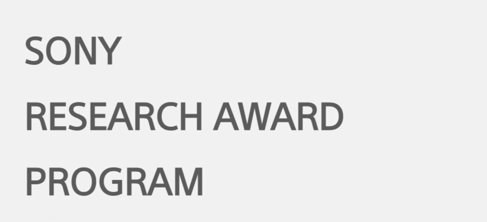 Sony Research Award Program, parte il programma per finanziare tecnologie emergenti e innovative ...