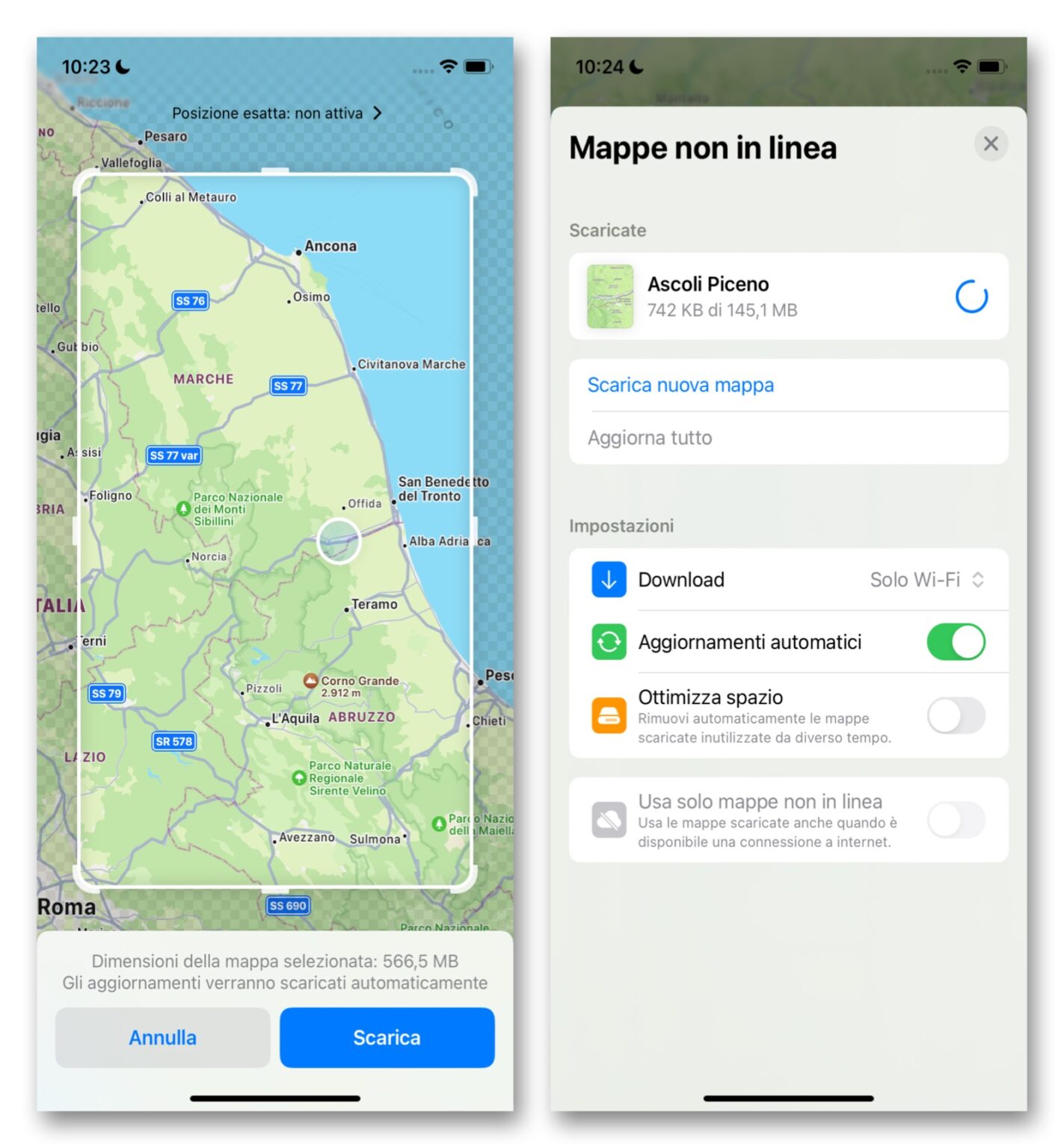 Come scaricare e usare le mappe Apple offline su iOS 17 - macitynet.it