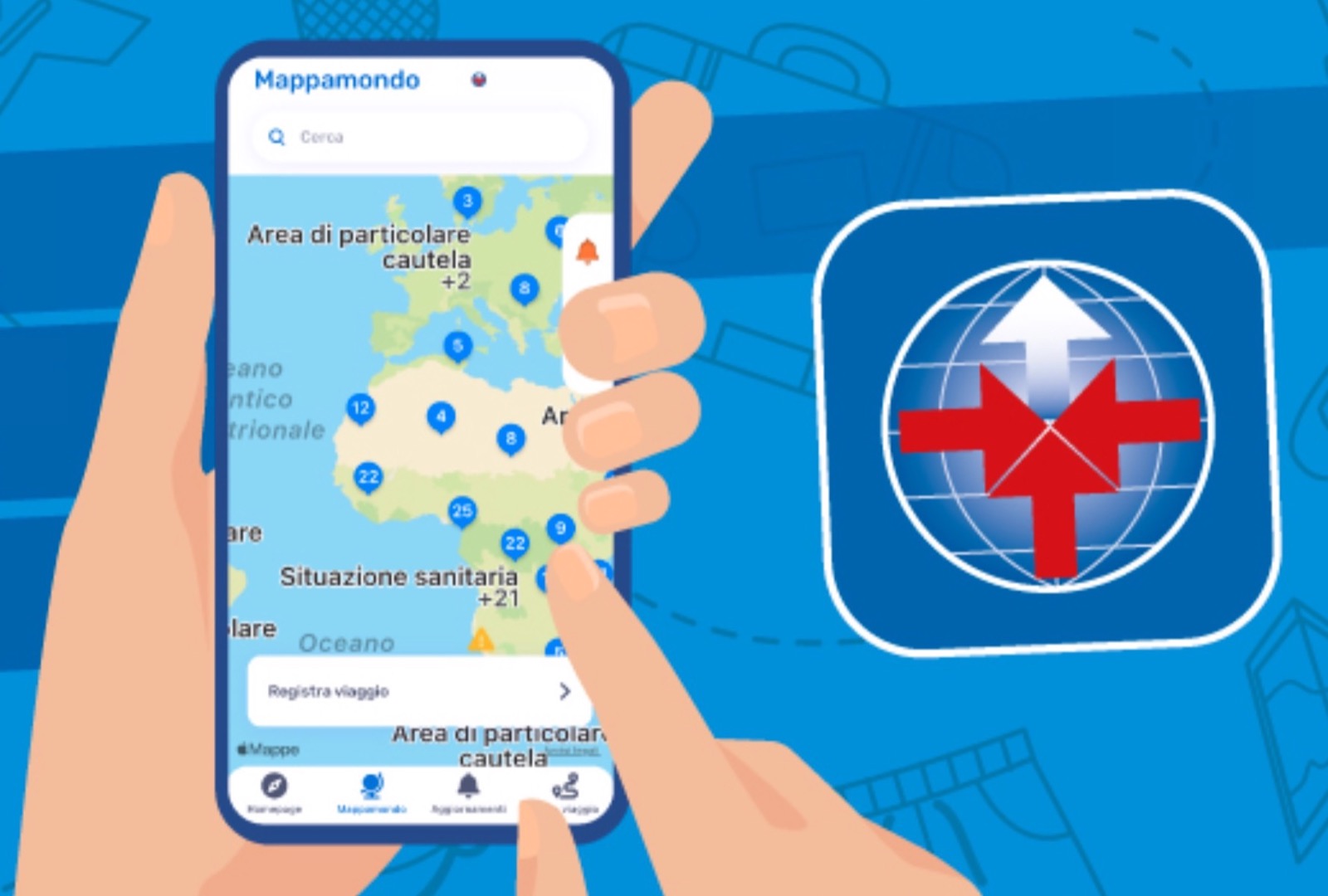 Viaggiare sicuri, la Farnesina rilancia l'app per espatriare smart ...