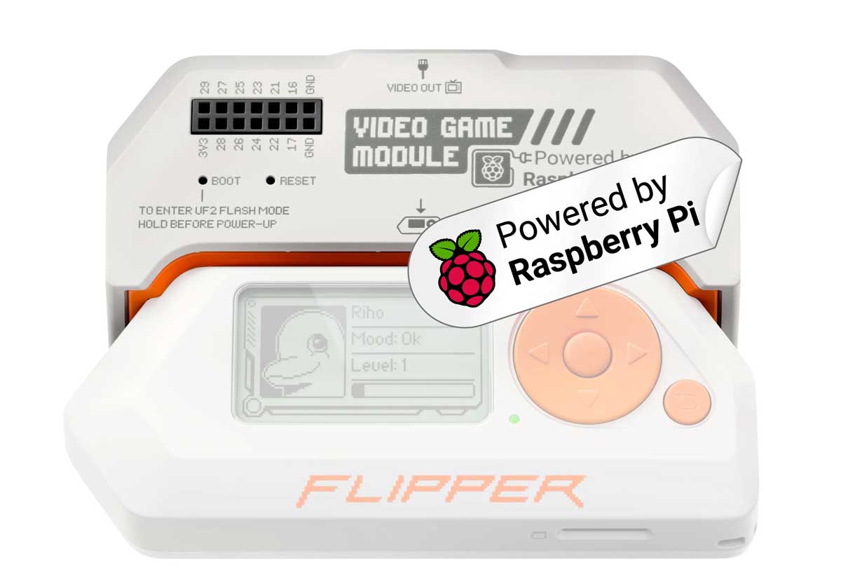 Flipper Zero ora con modulo gaming con Raspberry Pi - macitynet.it