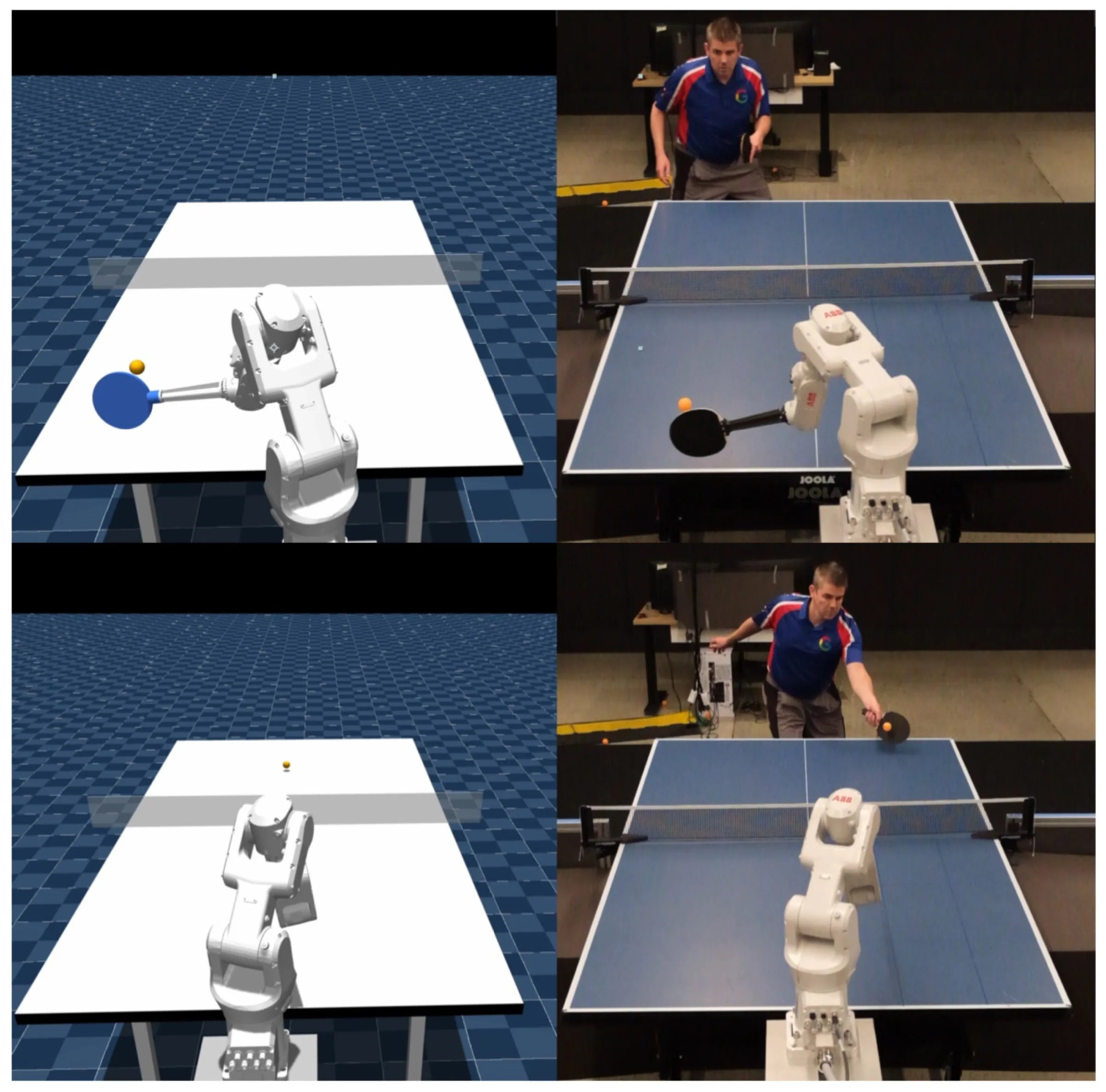Il robot AI DeepMind ora vi batte a ping pong, poi nel lavoro