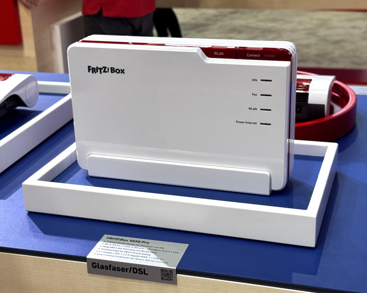 Wi-Fi 7, Zigbee e 6 GHz per il router AVM FRITZ!Box 5690 Pro, ora ...