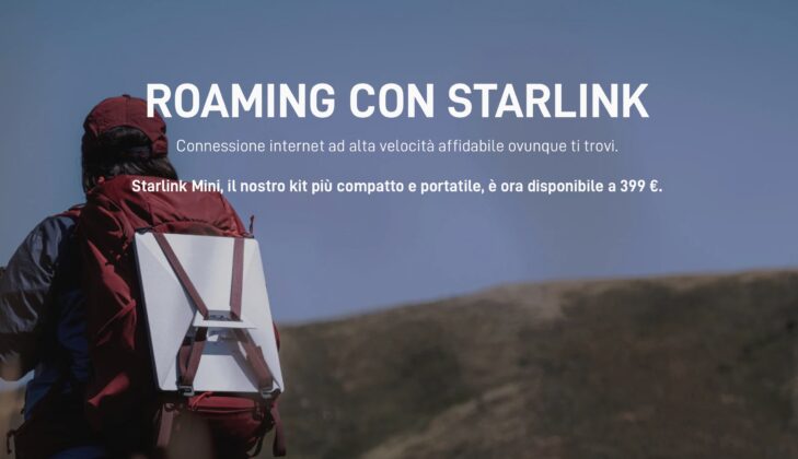 Starlink Mini, in Italia il kit per Internet via satellite ovunque - macitynet.it
