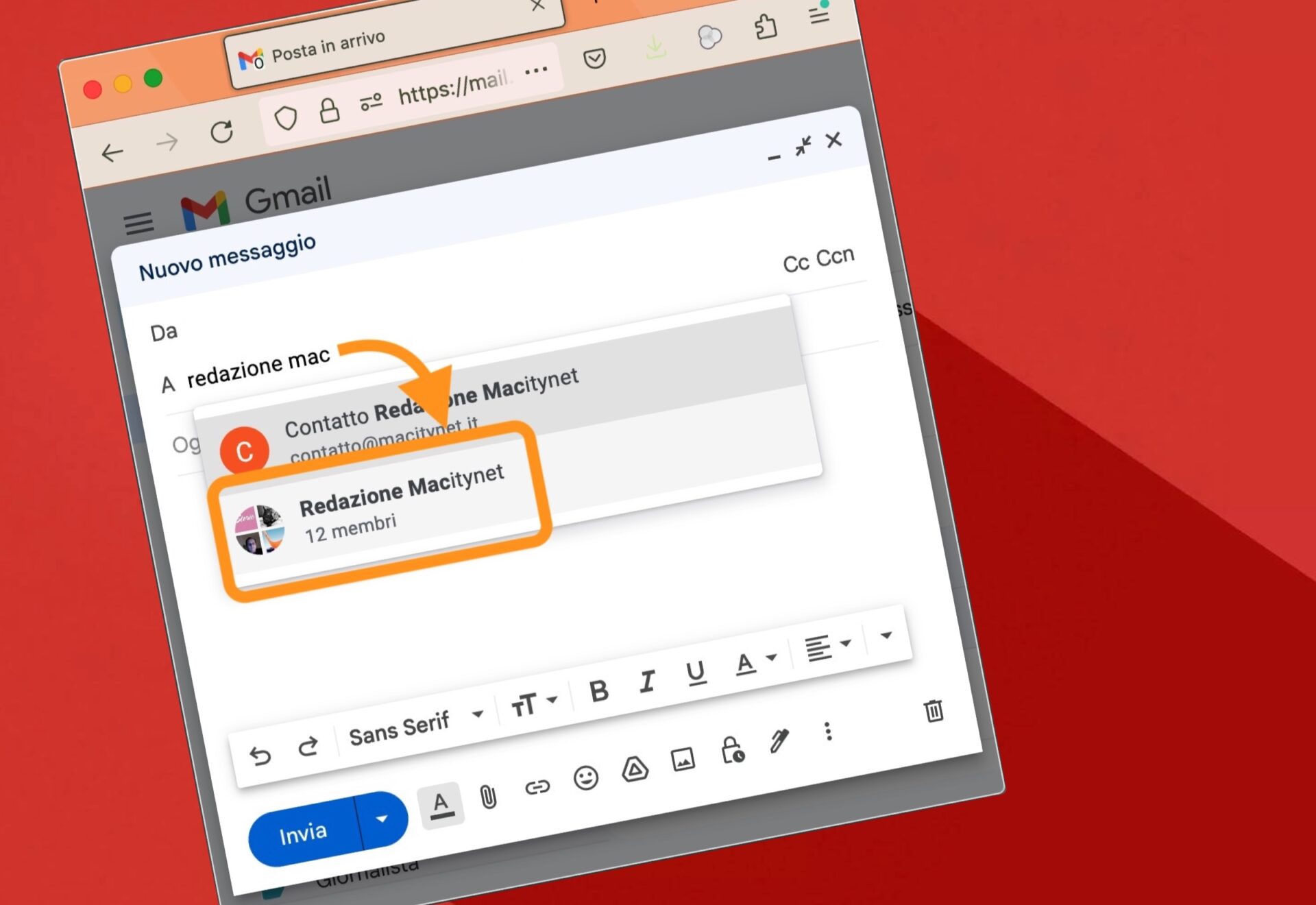 Come inviare email di gruppo su Gmail su Mac e PC - macitynet.it