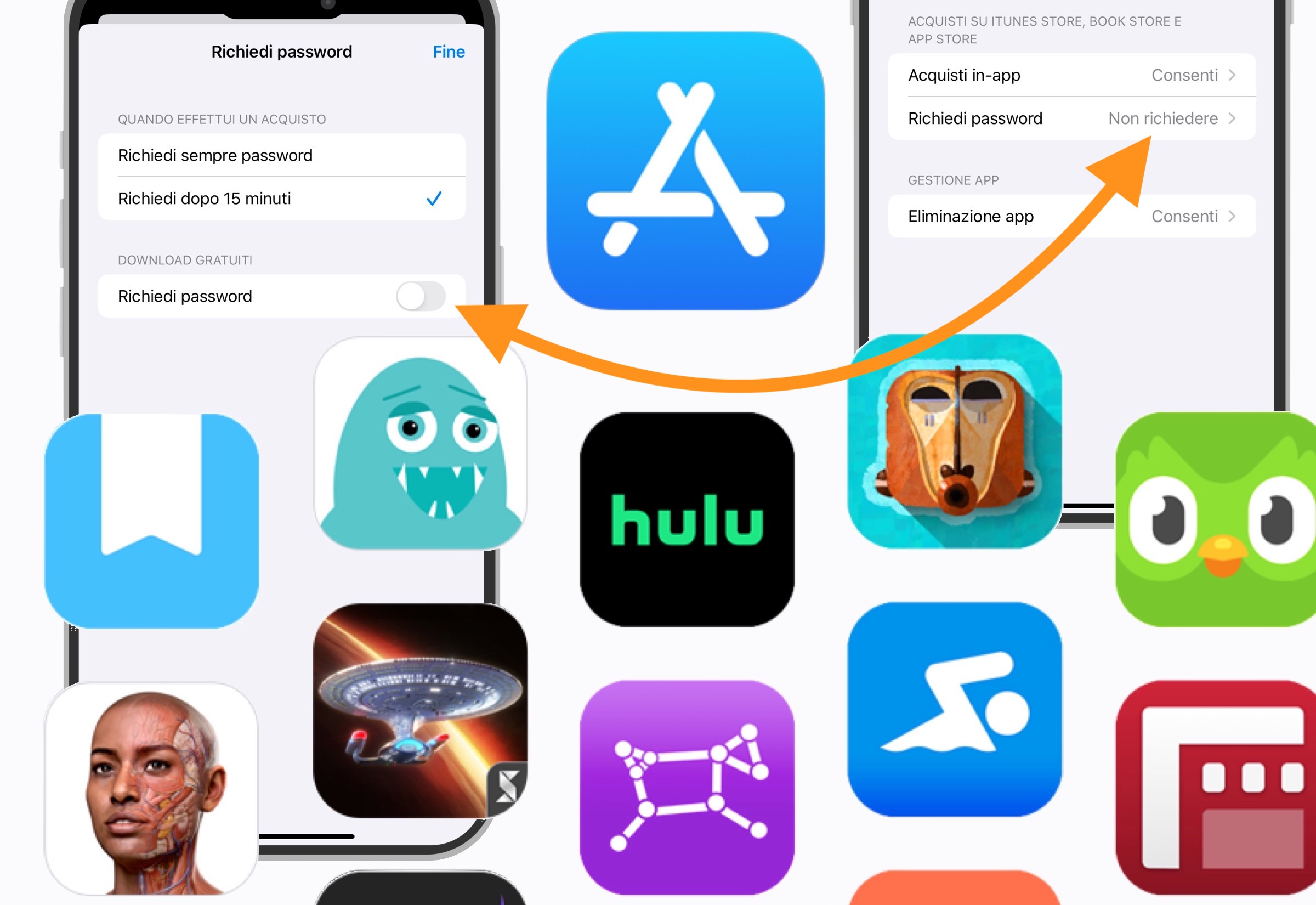 Come scaricare app gratis senza digitare la password su iPhone ...