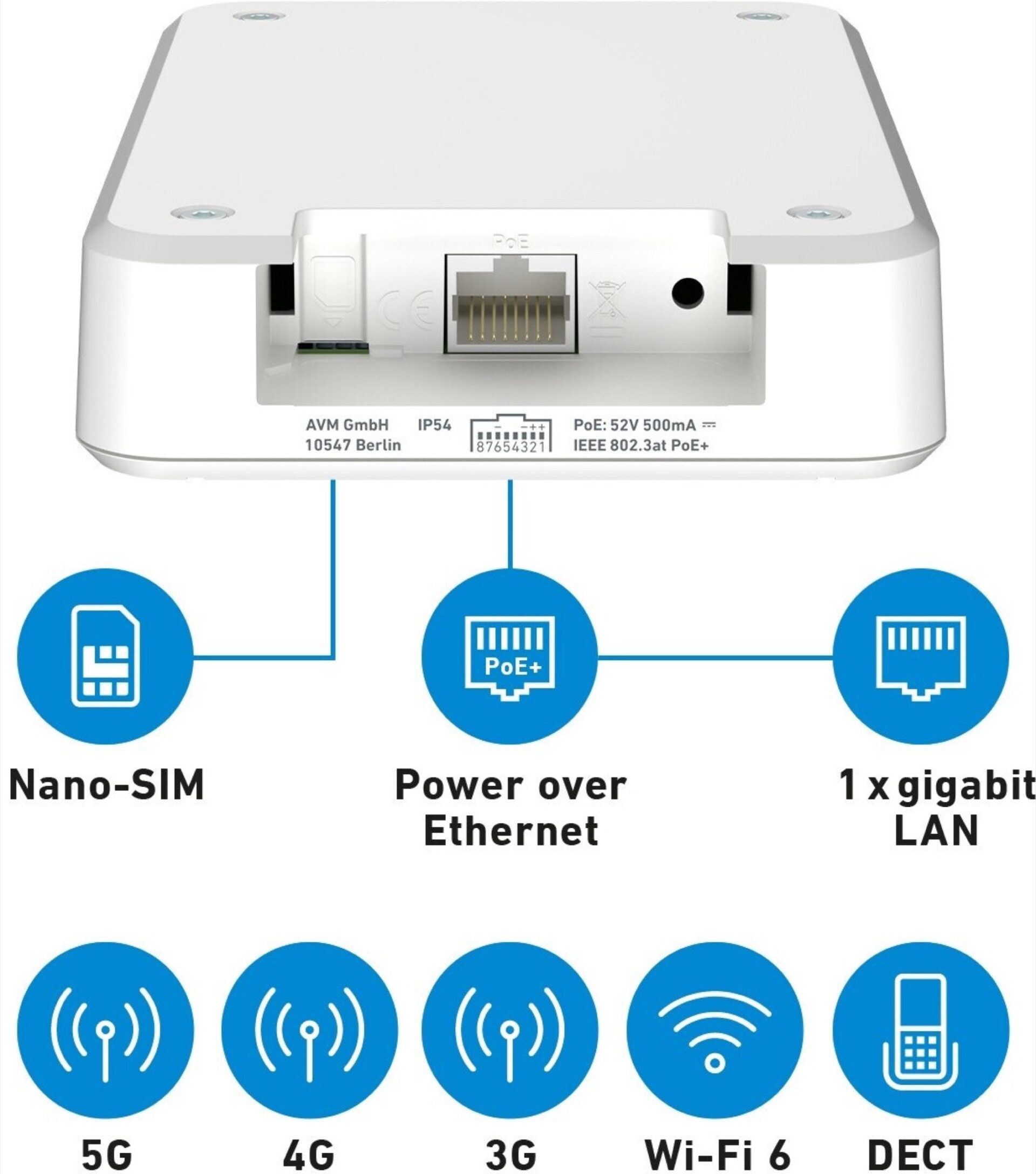 Il router FRITZBox 6860 5G è telefonia, domotica e internet veloce ...