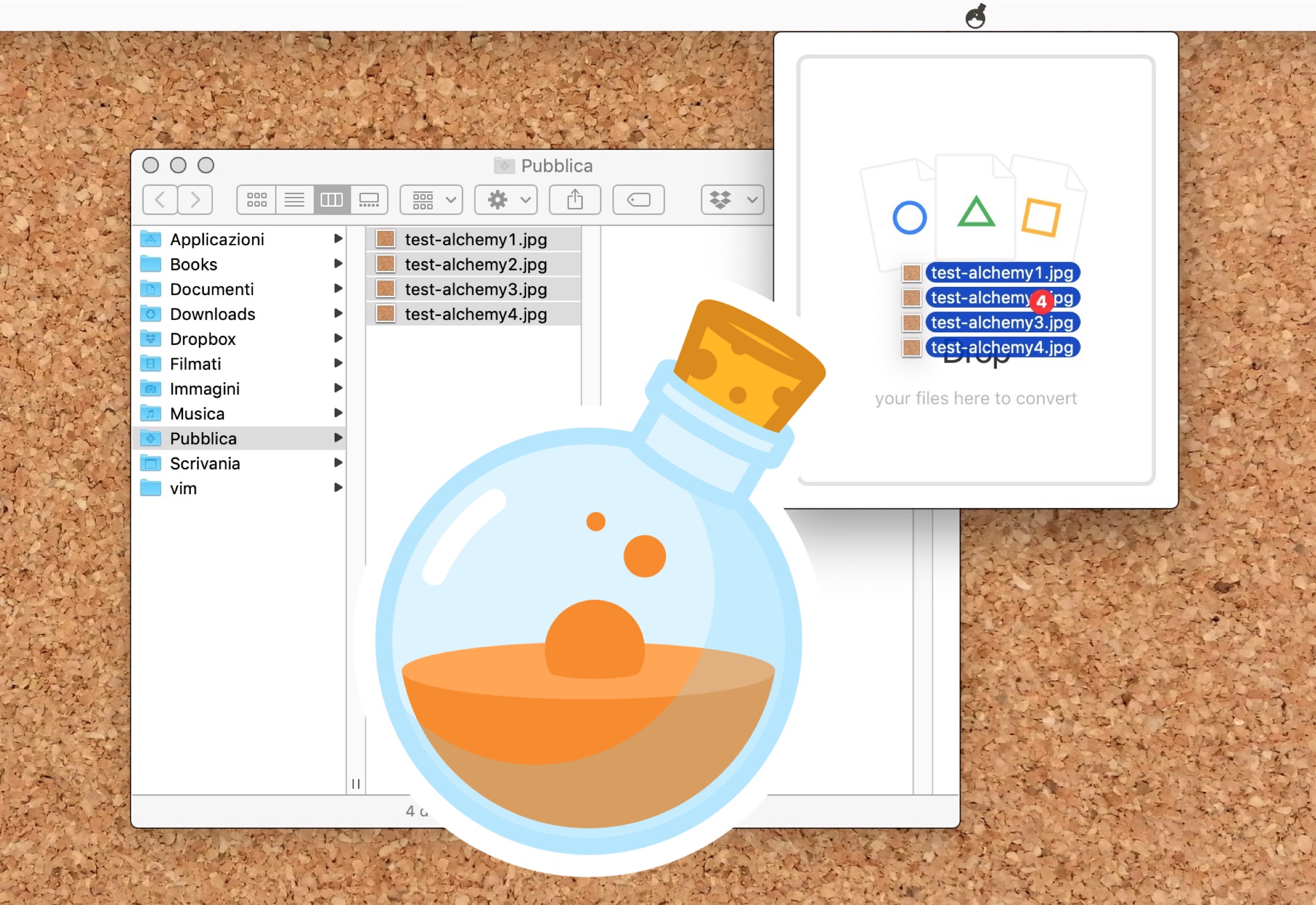 Come convertire le immagini WEBP su Mac, con l'app gratuita Alchemy ...