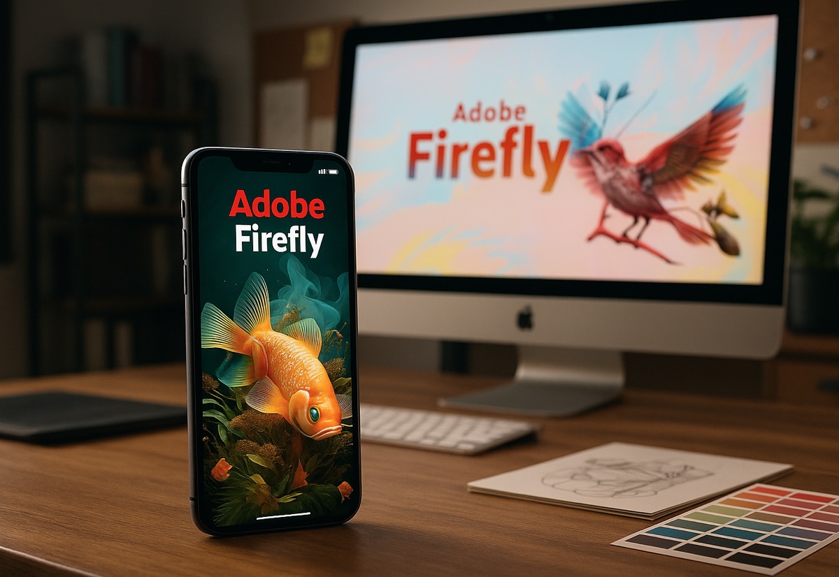 Con Firefly su iPhone e Android, Adobe porta l’AI creativa ovunque ...