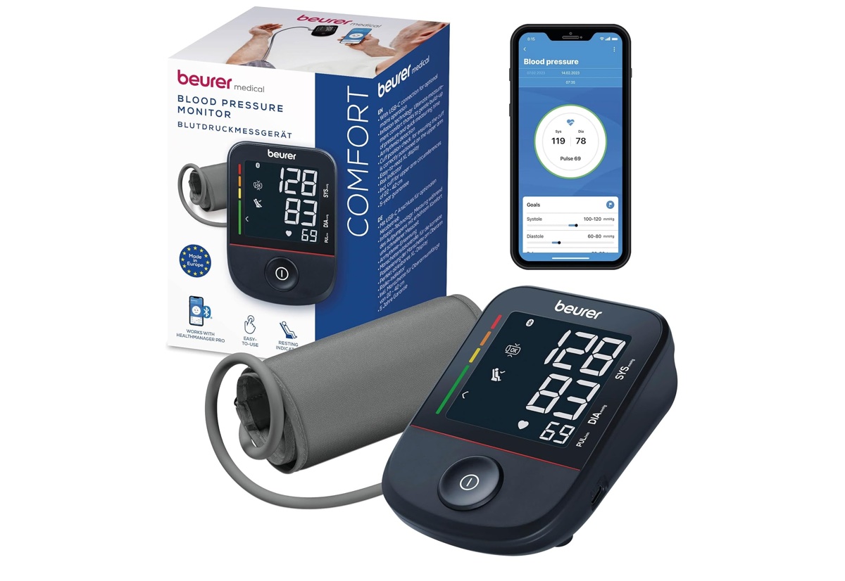 Sconto misuratore di pressione Beurer BM 48 con connessione app, sconto ...