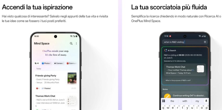 Plus Mind espande l’intelligenza artificiale di OnePlus 13 - macitynet.it