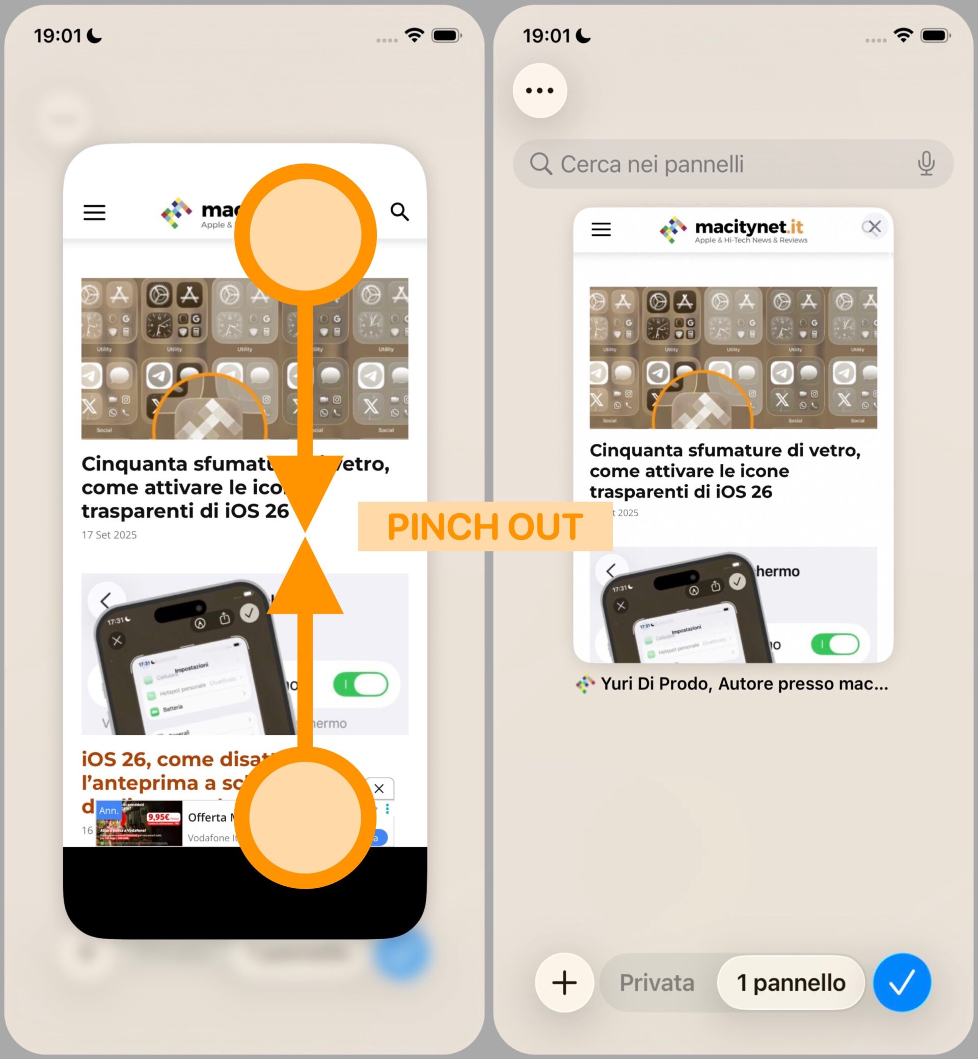 Come ripristinare la barra degli indirizzi di Safari con iOS 26 su ...